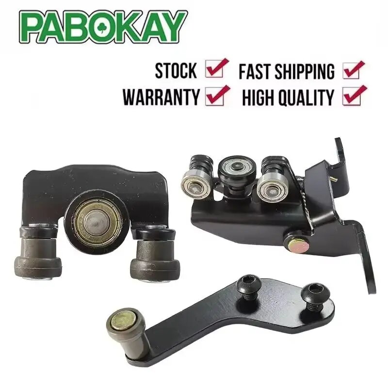 Комплект роликов для сдвижной боковой двери Ford Transit (YC15V25000AF, YC15V25028AC, YC15V268B40AJ) — правая сторона, верх, средняя часть, нижняя часть