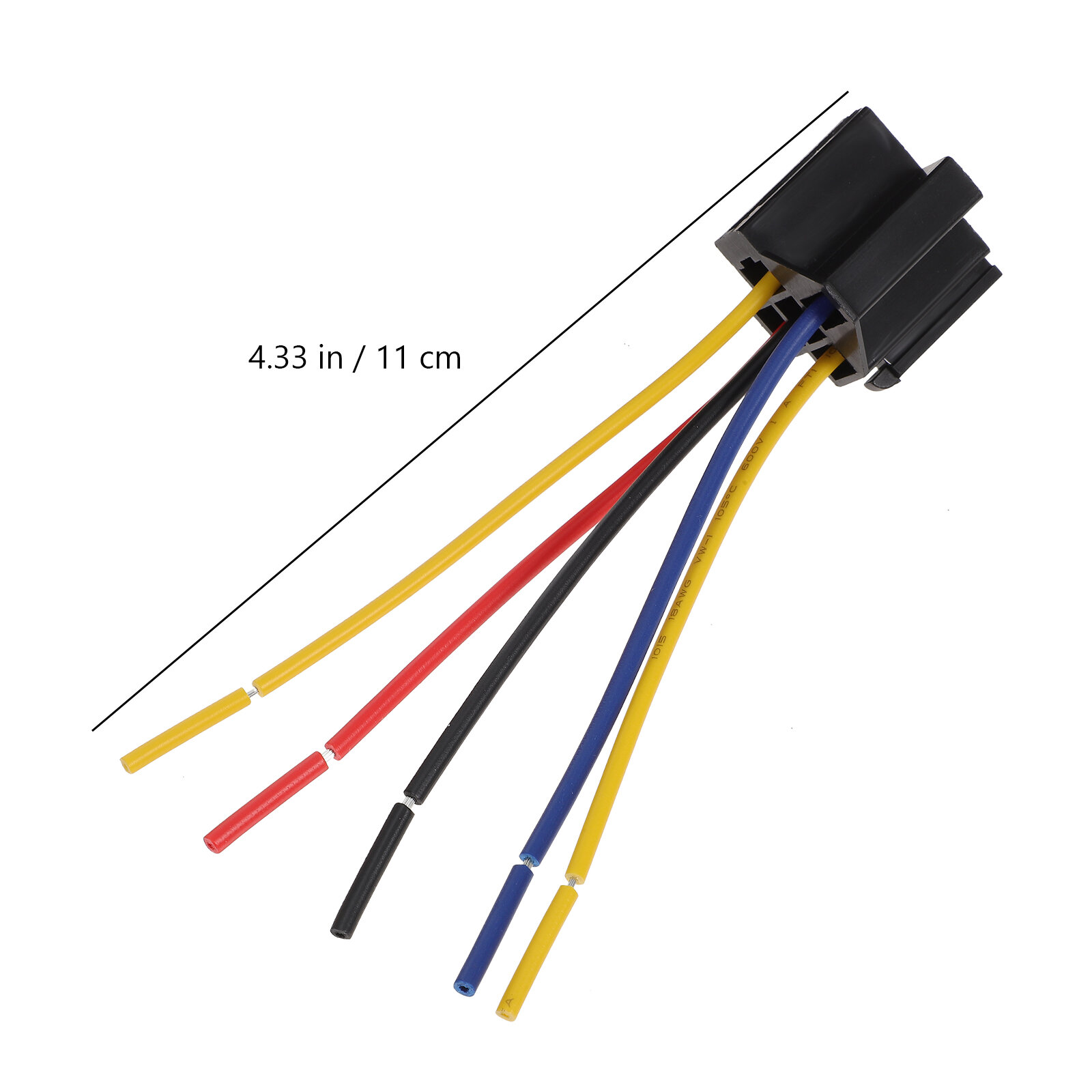 Реле С Адаптером 5Pcs 5 Пинов Для Авто 12V 40A 14 50X2 20X2 20CM