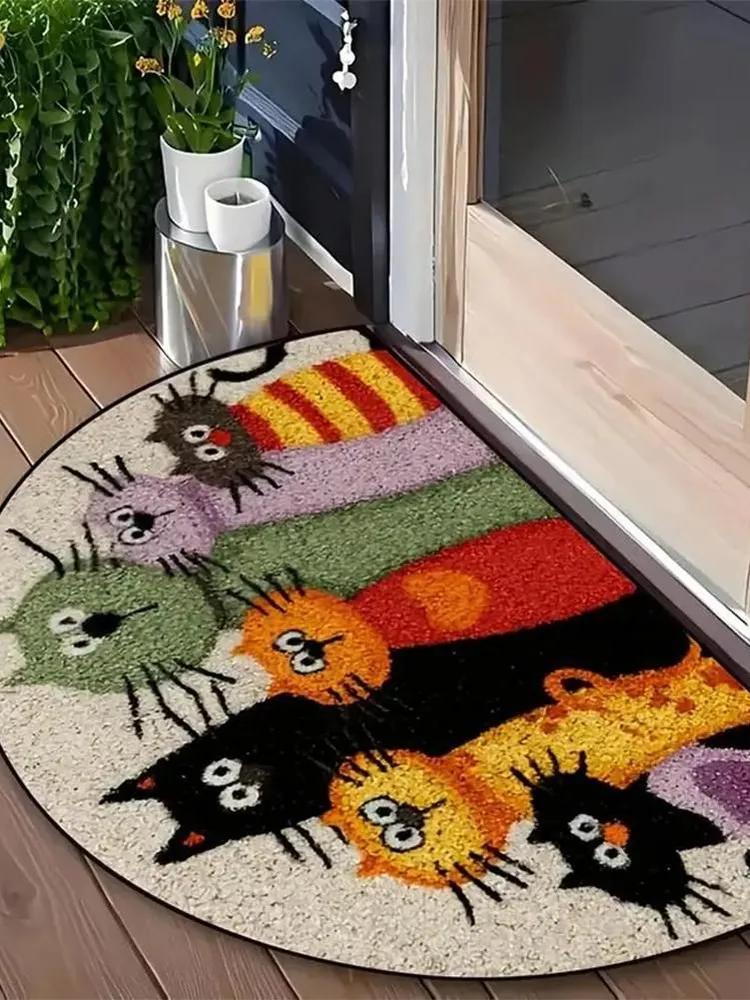 Коврик дорожка 40x60 см 3d-эффект разноцветный