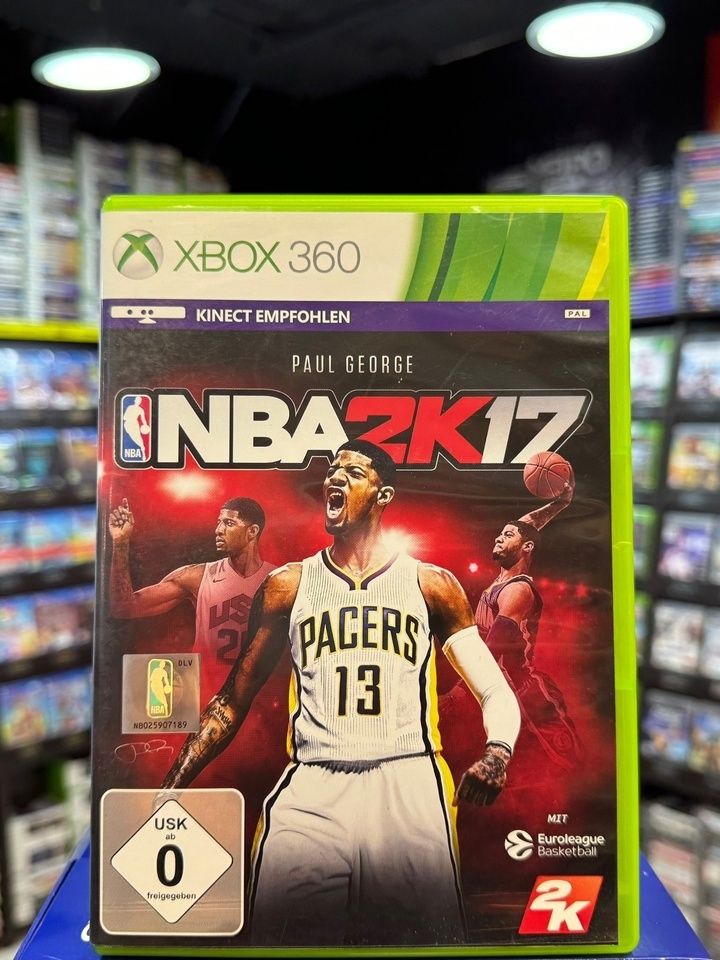 Игра NBA 2k17 (Xbox 360) (Box)