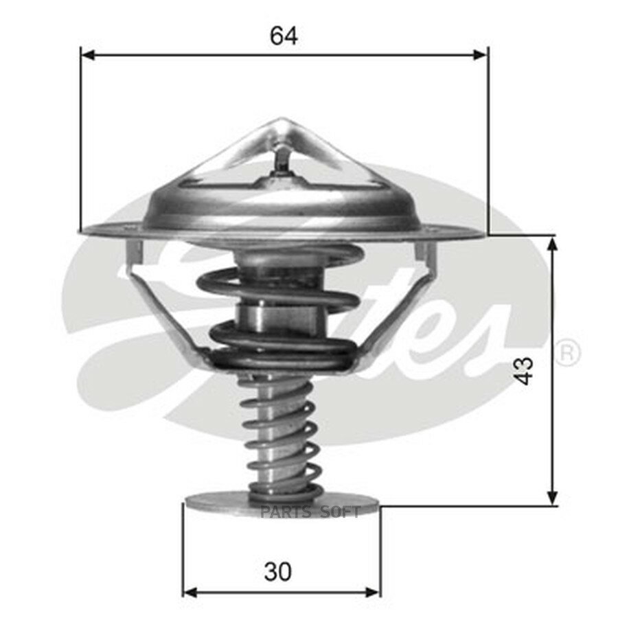 GATES TH05977G1 Термостат арт. продавца GATESTH05977G1