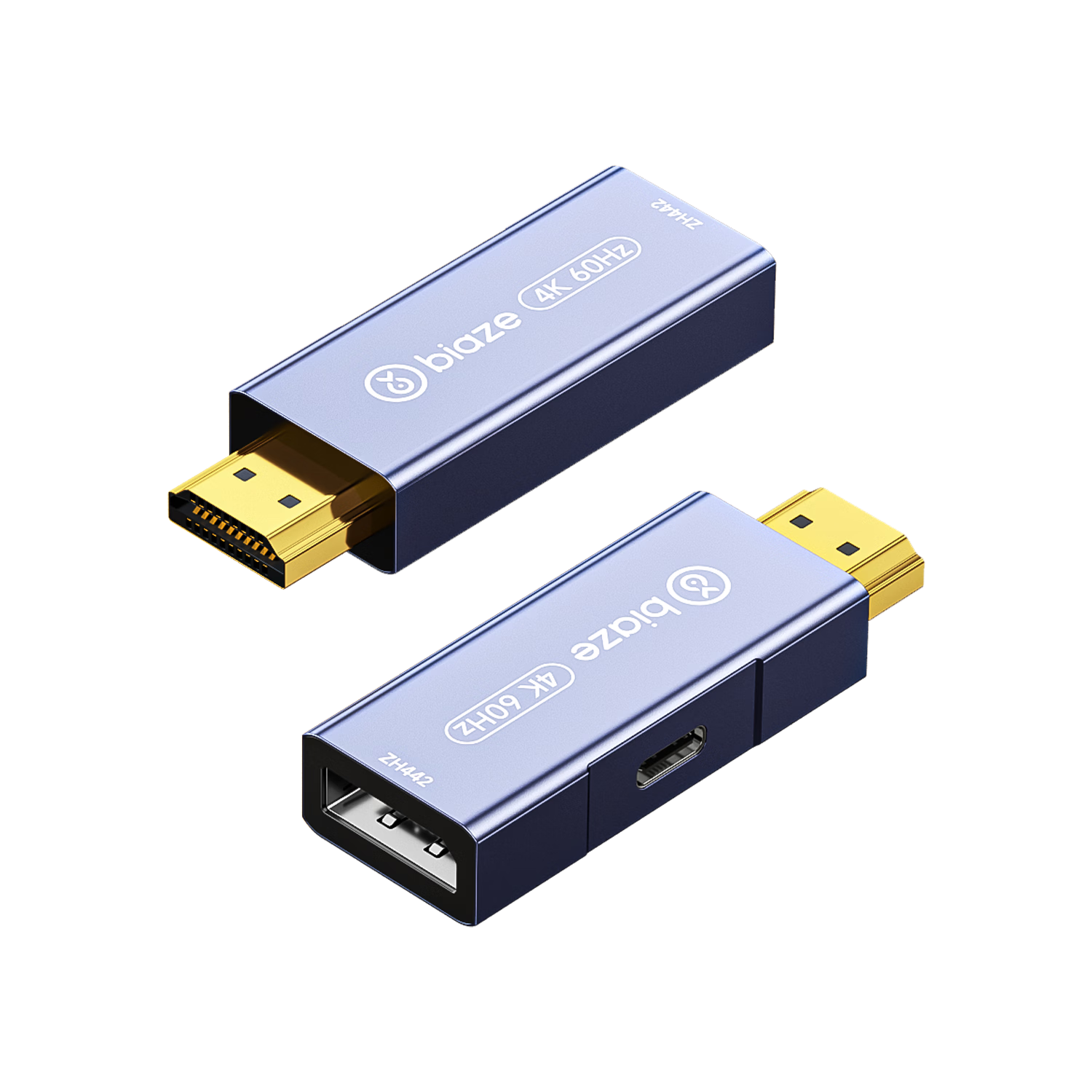 BIAZE HDMI к DisplayPort 1.4 адаптер кабель 4K60Hz высокая частота обновления для настольного ПК ноутбука внешнего