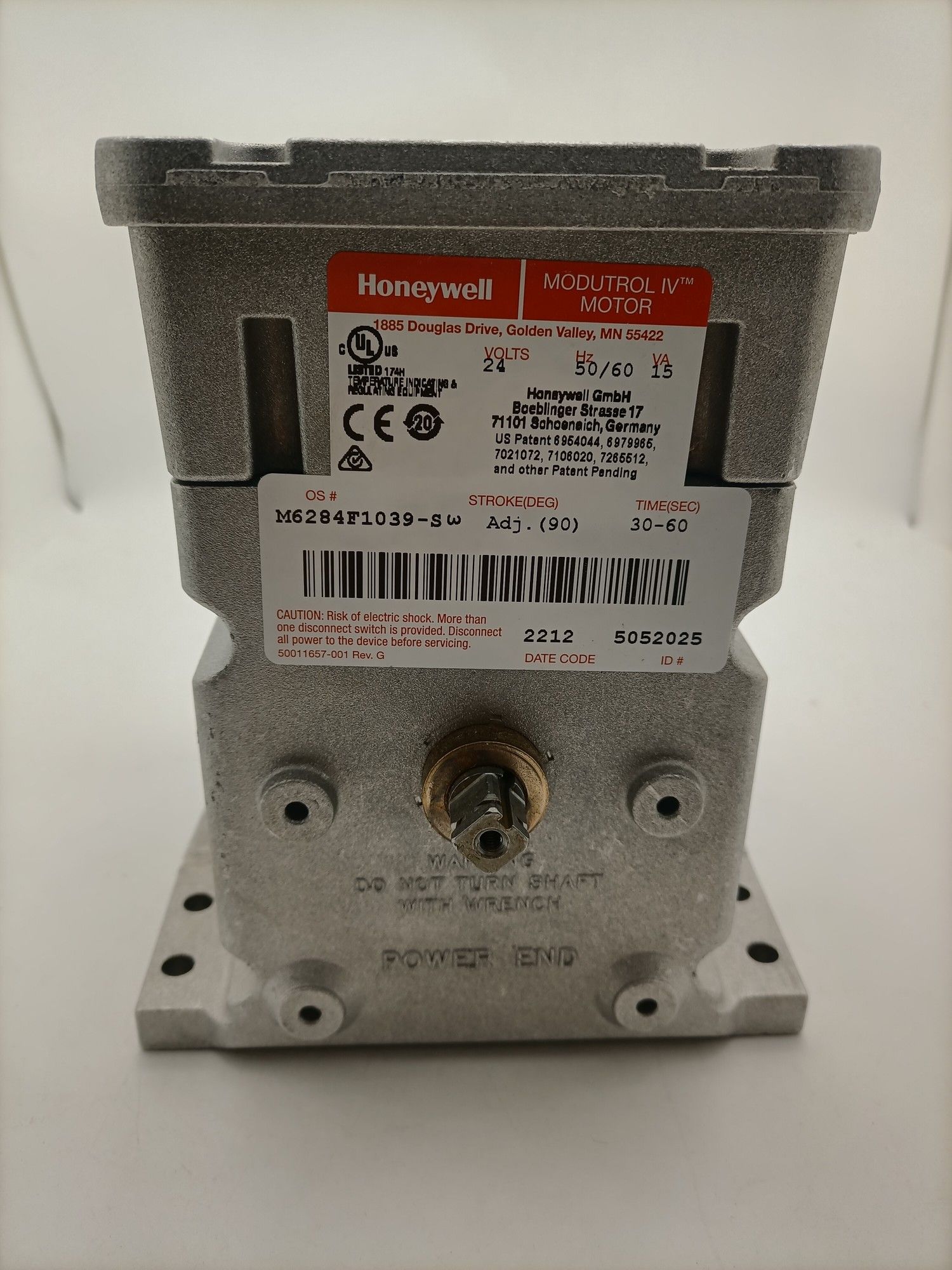 Электропривод клапанов и заслонок Honeywell M6284F1039 для систем вентиляции и кондиционирования