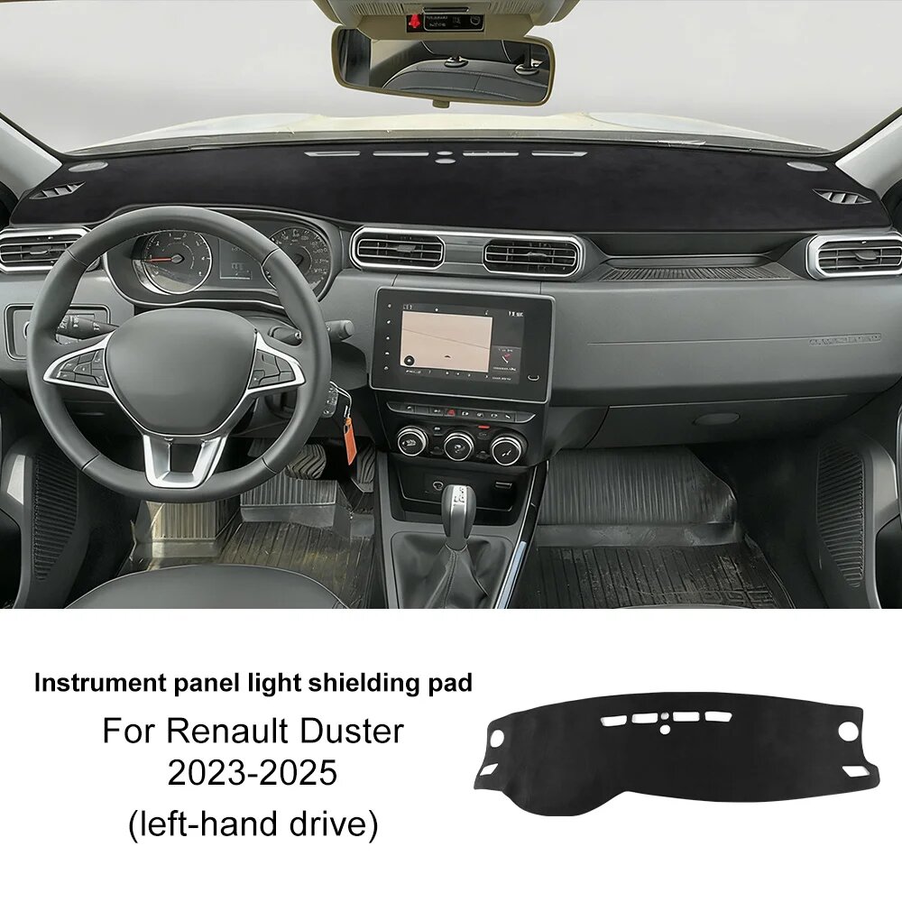 Для RENAULT DUSTER 2018 2019 2020 2021 2022 2023 DACIA DUSTER 2023 2024 чехол на Flannel Mat LHD