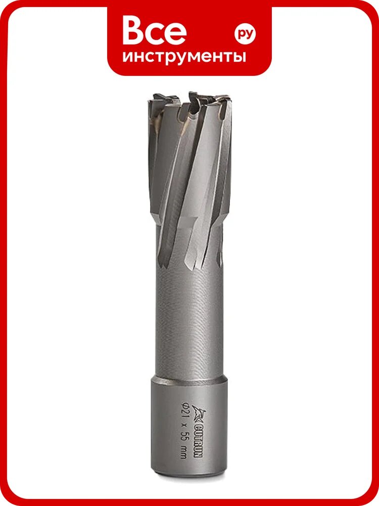 Сверло корончатое Cutrun 21x55 мм, TCT CW55S-21