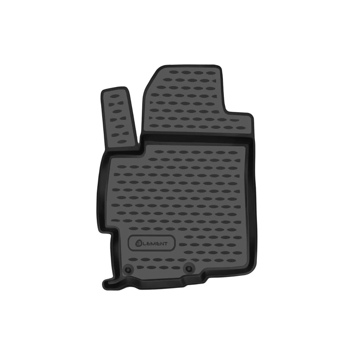 Коврики в салон подходят для MITSUBISHI Lancer X 03/2007-, Передний левый, 1шт. (полиуретан) / Митсубиси Лансер