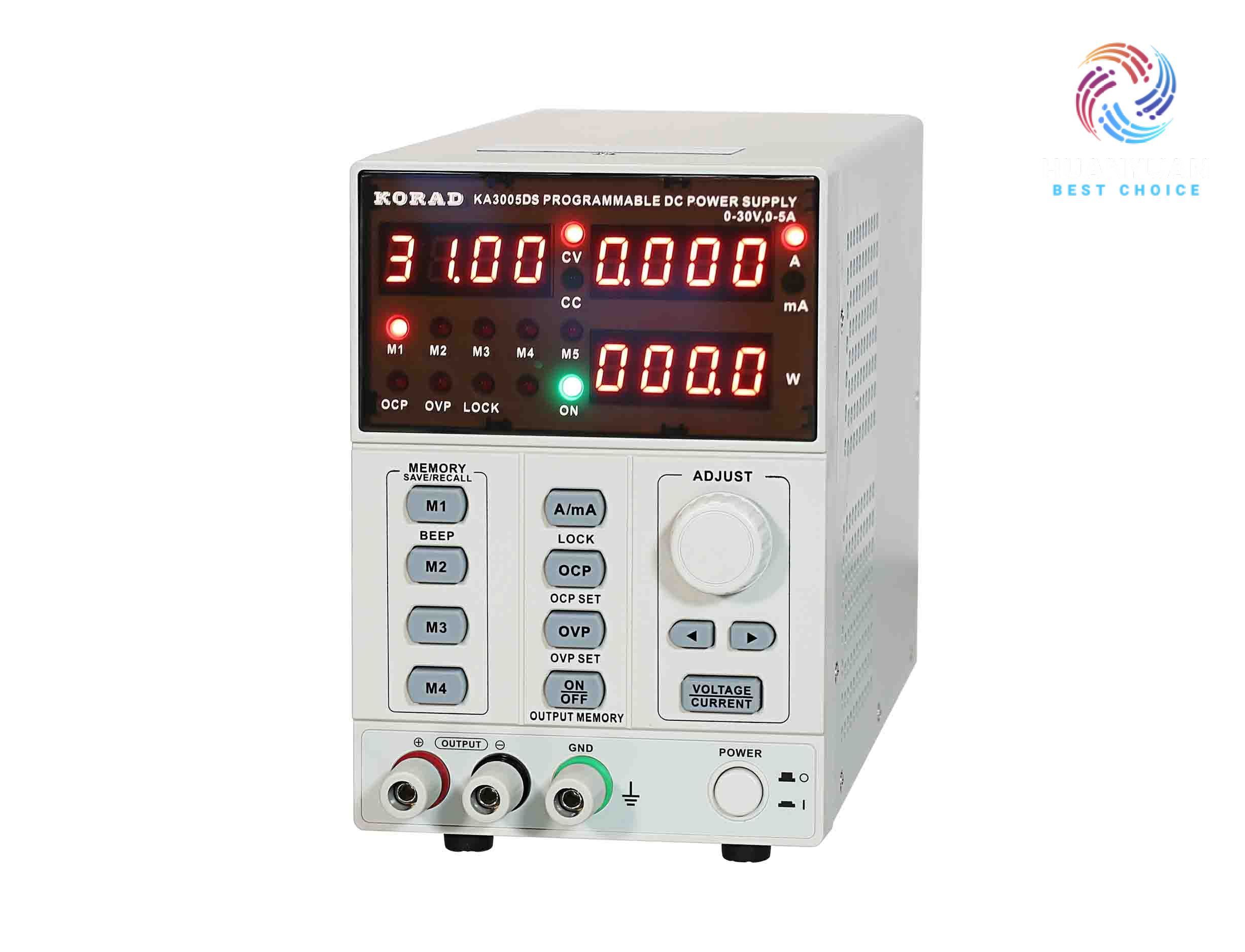 KORAD KA3005DS Регулируемый программируемый прецизионный лабораторный источник питания постоянного тока цифровой 30 В/5 А 0,01 В/0,001 А
