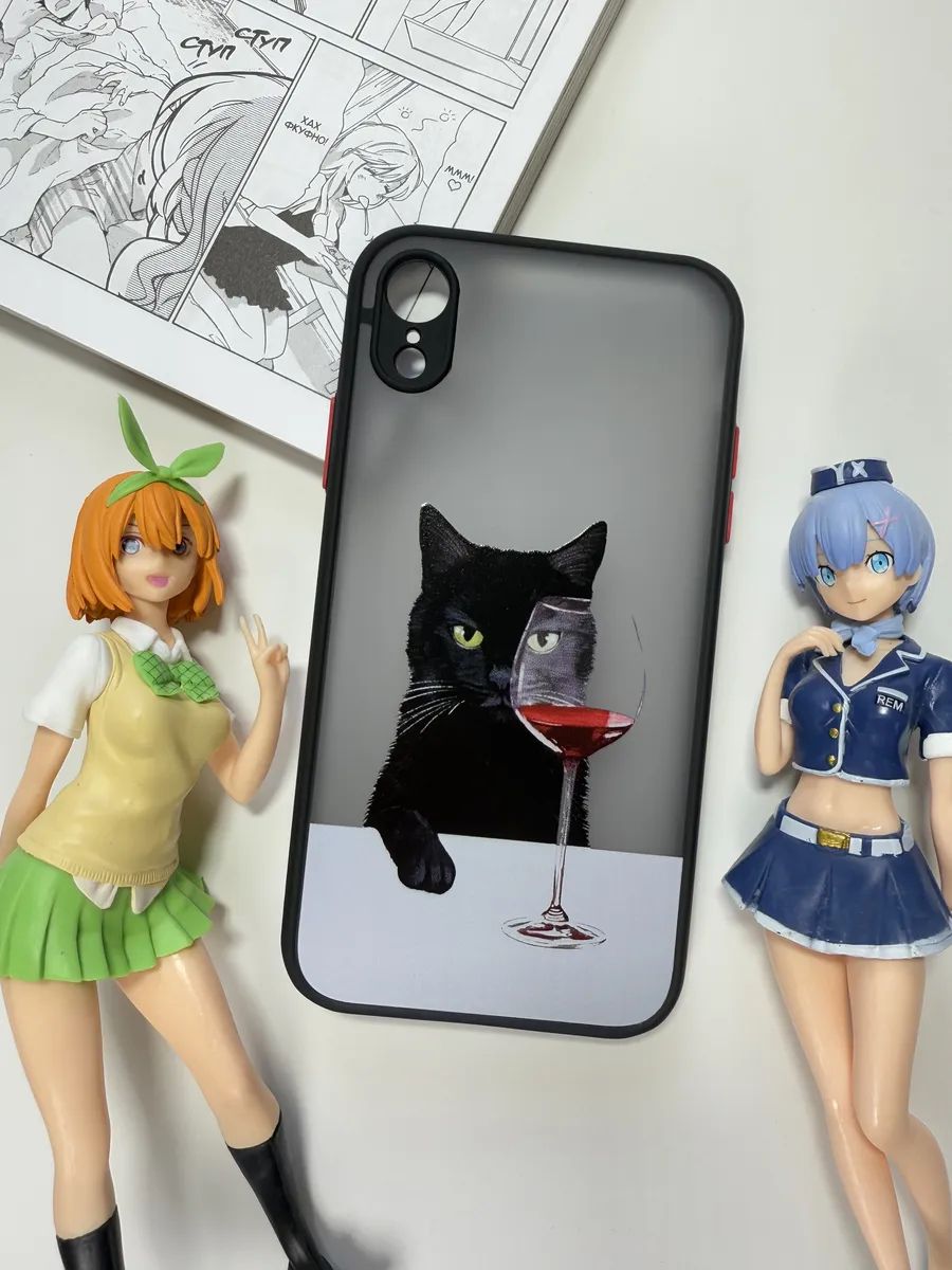Чехол-Накладка для смартфона Apple iPhone XR, материал силикон, цвет серый