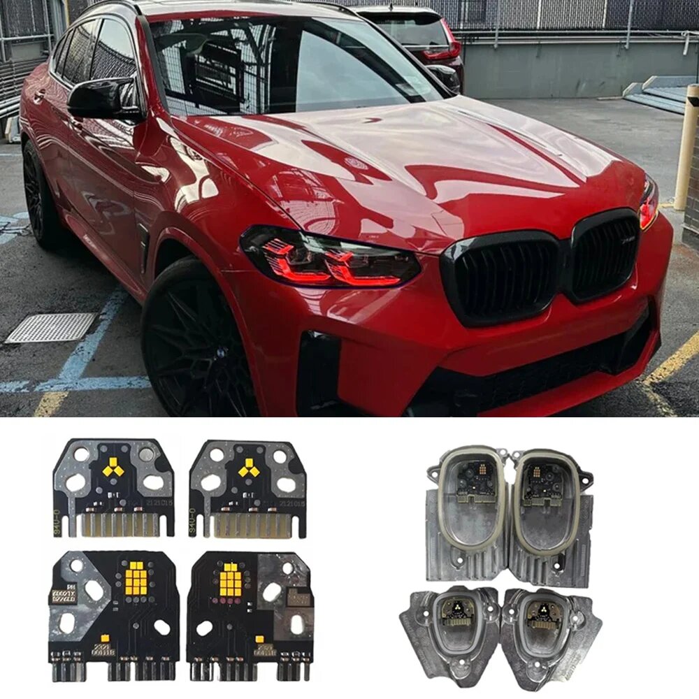 Светодиодные ДХО для BMW X3/X4 G01/G02/X3M/X4M Red