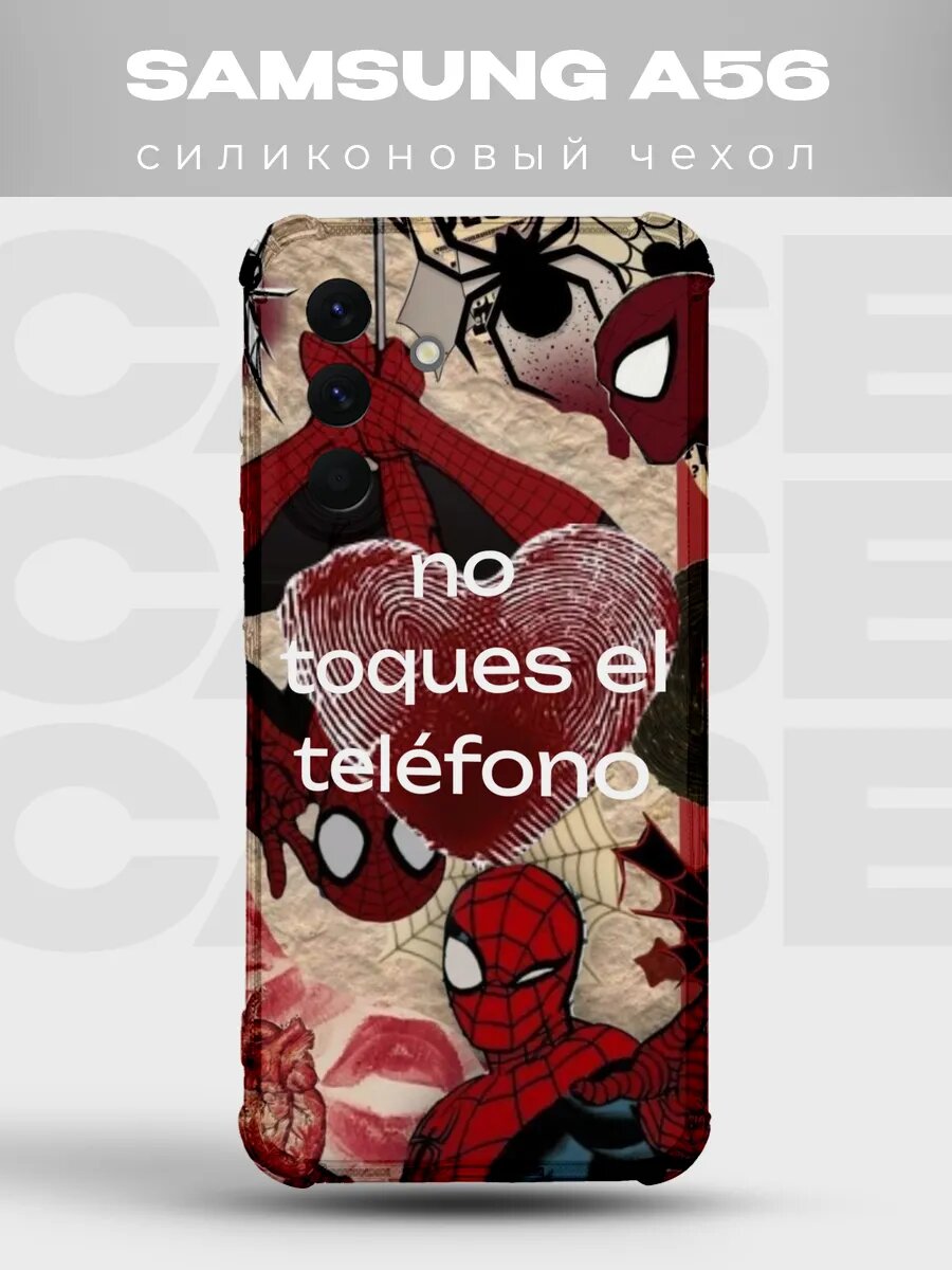 Чехол на Samsung A56 Человек-паук комикс spider man марвел