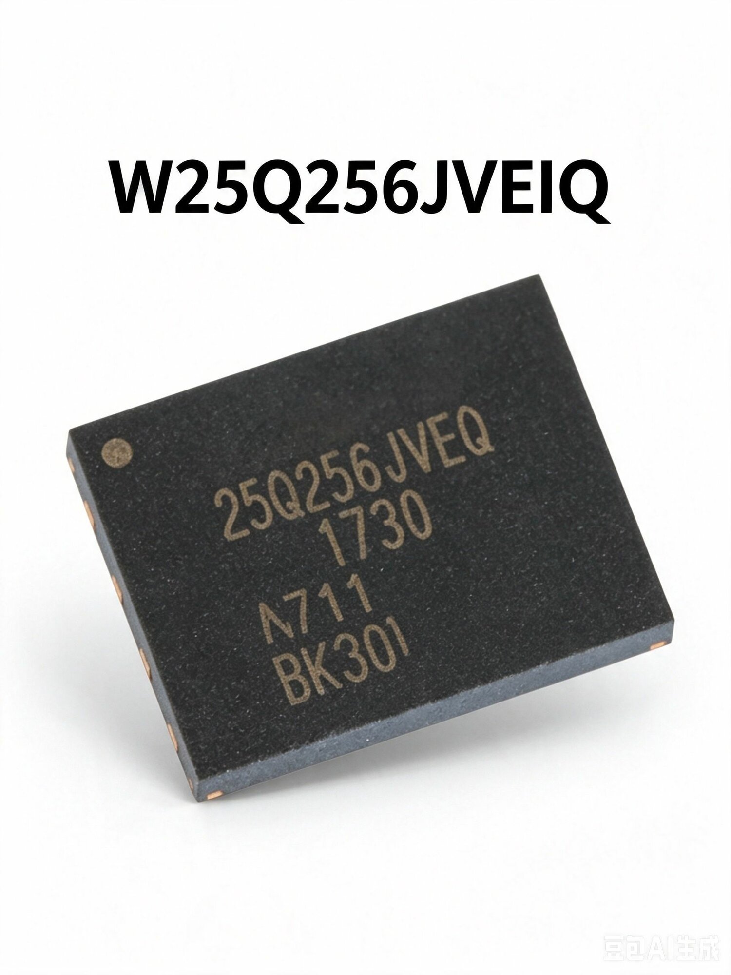 Микросхема W25Q256JVEIQ SPI NOR Flash память 256Mbit, 3V, WSON-8, Quad SPI, 133МГц, Winbond, 10 шт