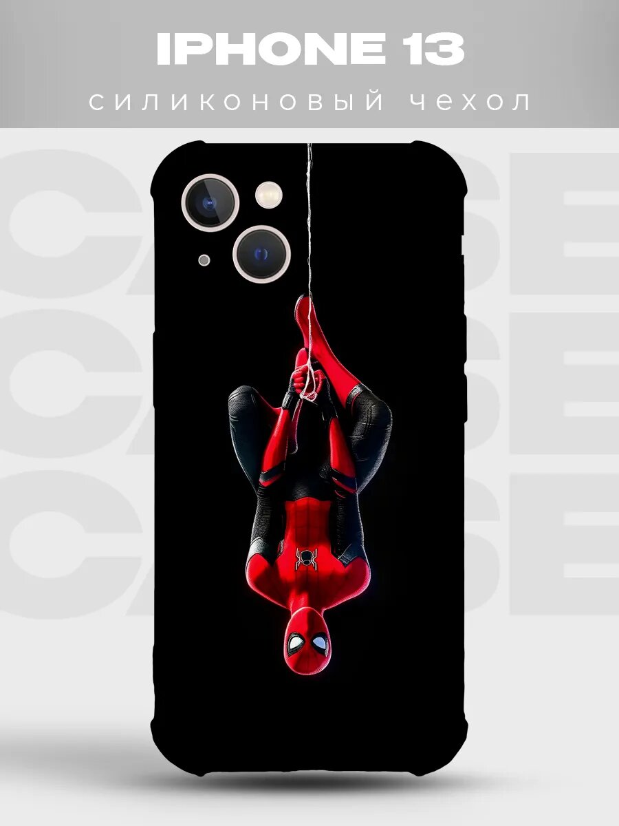 Чехол на iPhone 13 Человек-паук spider man человек паук