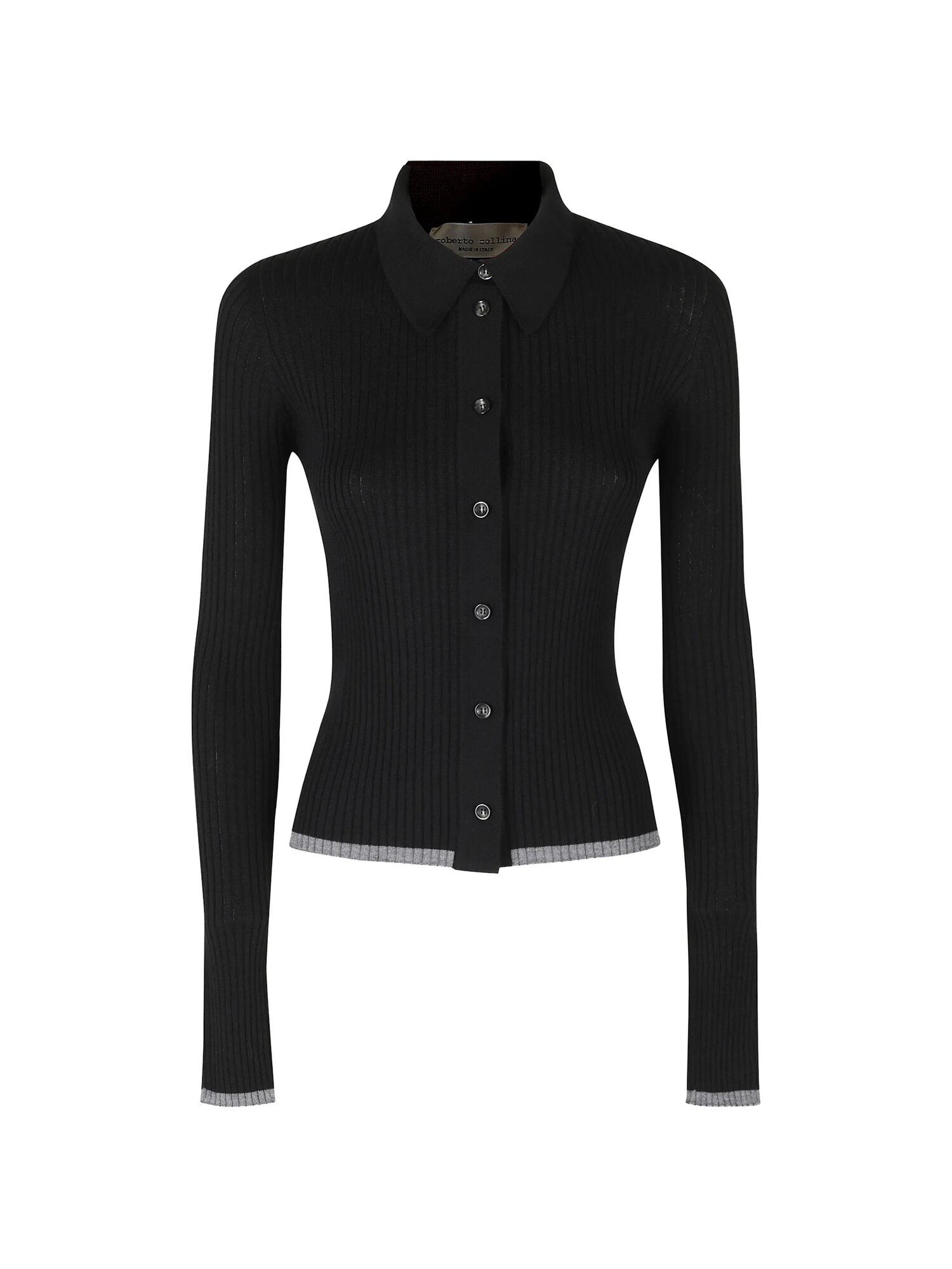 Кардиган Ribbed-knit button-up cardigan
