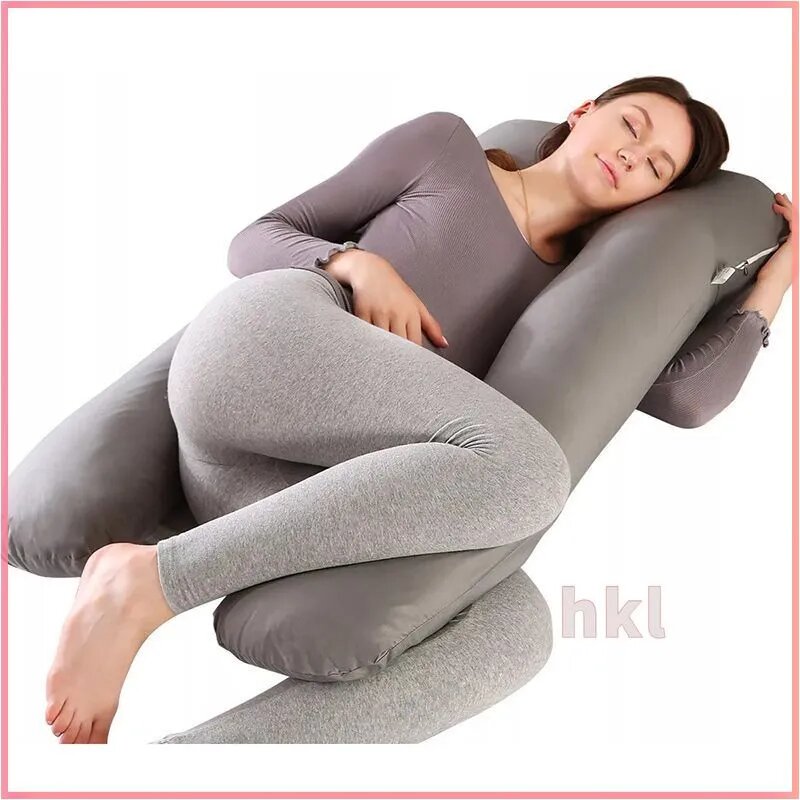 Подушка для беременных и кормящих 70x130 см, 7-зональная пена Comfort