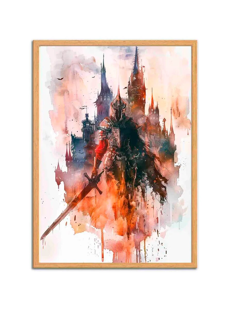 Рыцарь-зверь-кентавр 3, Плакат 30x42см