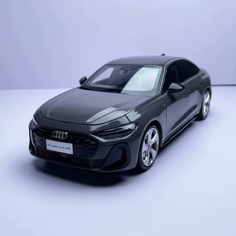 Премиум 1:18 Масштаб Audi A5 2025 Год Литой Автомобильный Модель Коллекционная Фигурка Коричневого Цвета, Алюминиевая