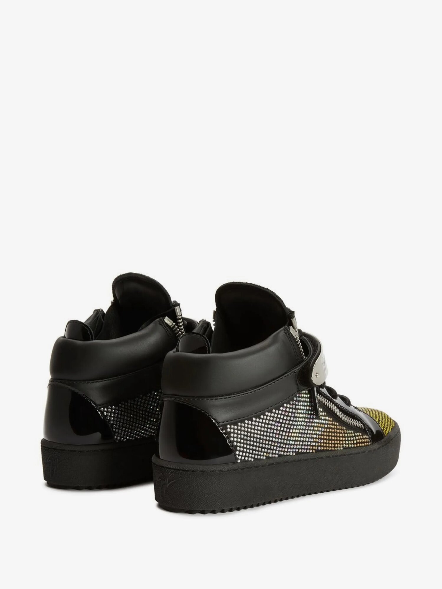 Кроссовки Giuseppe Zanotti Coby, размер 42 EU, black — фото 1
