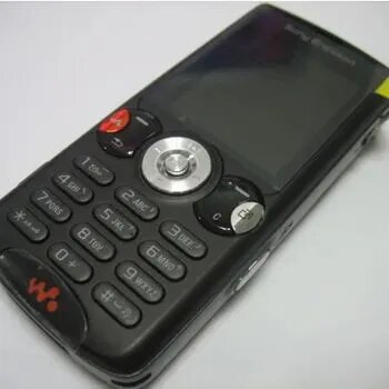 Мобильный телефон Sony Ericsson W810 черный, 2G GSM, с крупными клавишами