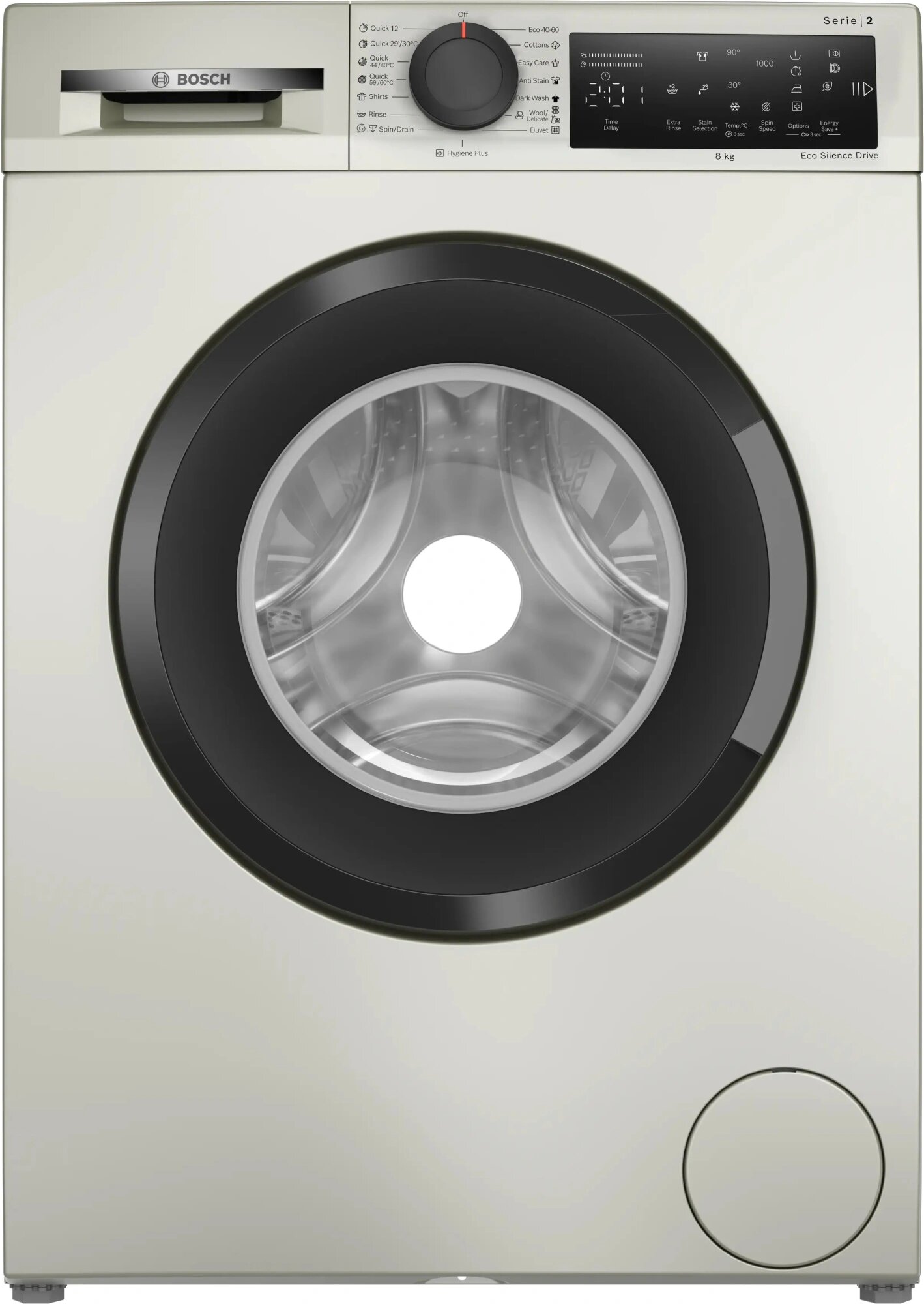Стиральная машина Bosch Serie 2 WLZ2421SME пан. англ. класс: A загр. фронтальная макс:8кг серебристый