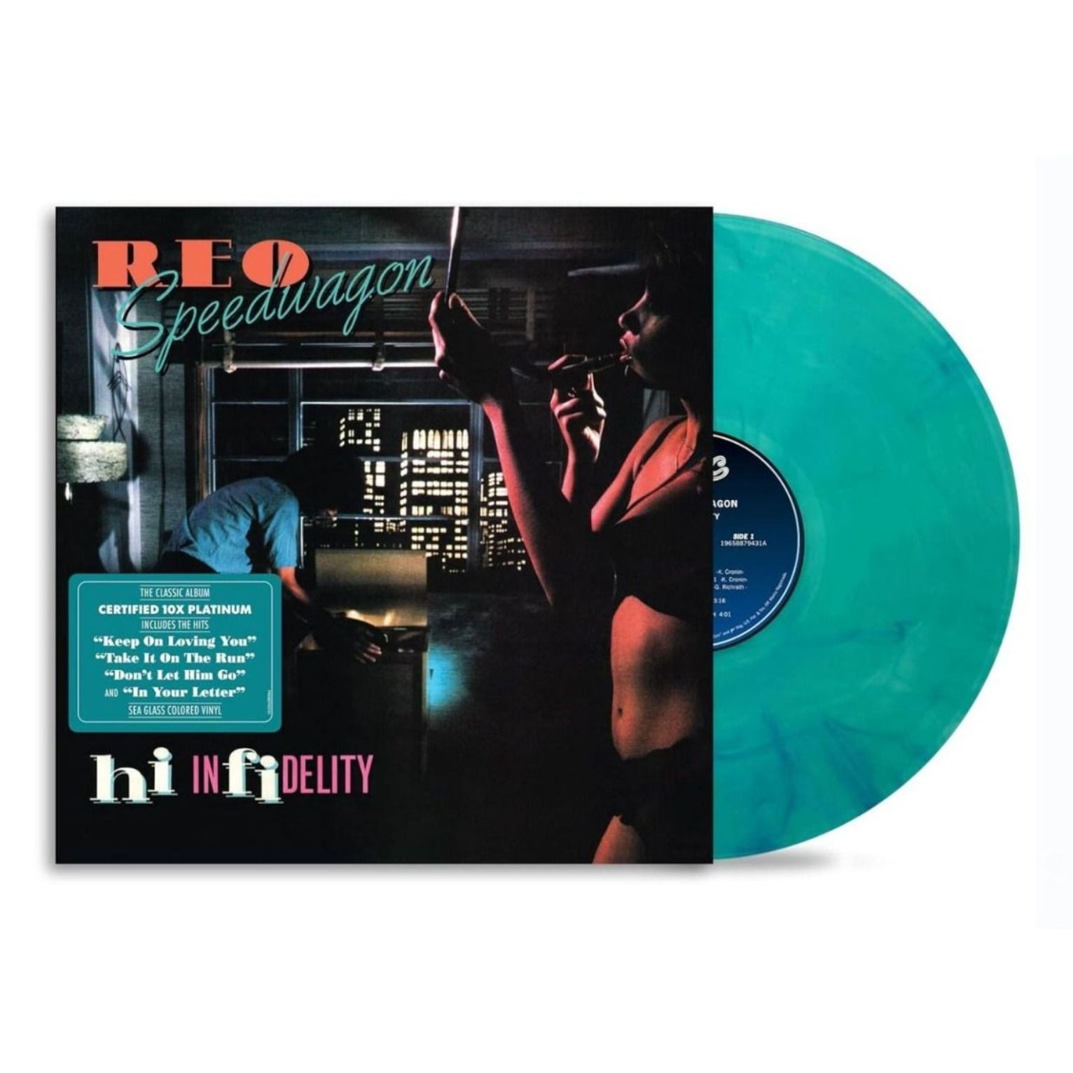 Виниловая пластинка REO Speedwagon - Hi Infidelity, Limited Edition, Reissue, 150g, Sea Glass