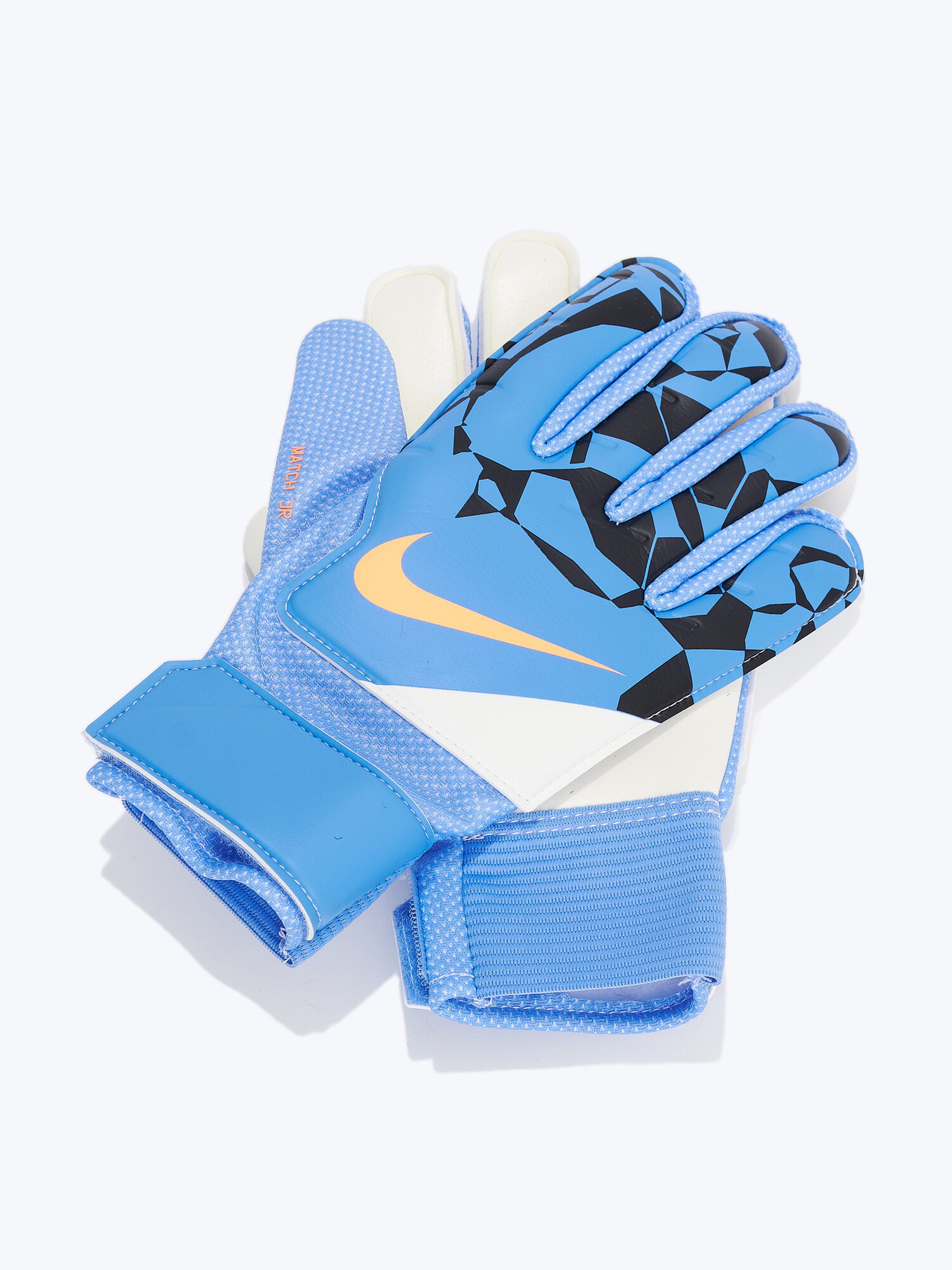 Перчатки вратарские детские Nike Match HQ0258-494, размер 5, Голубой