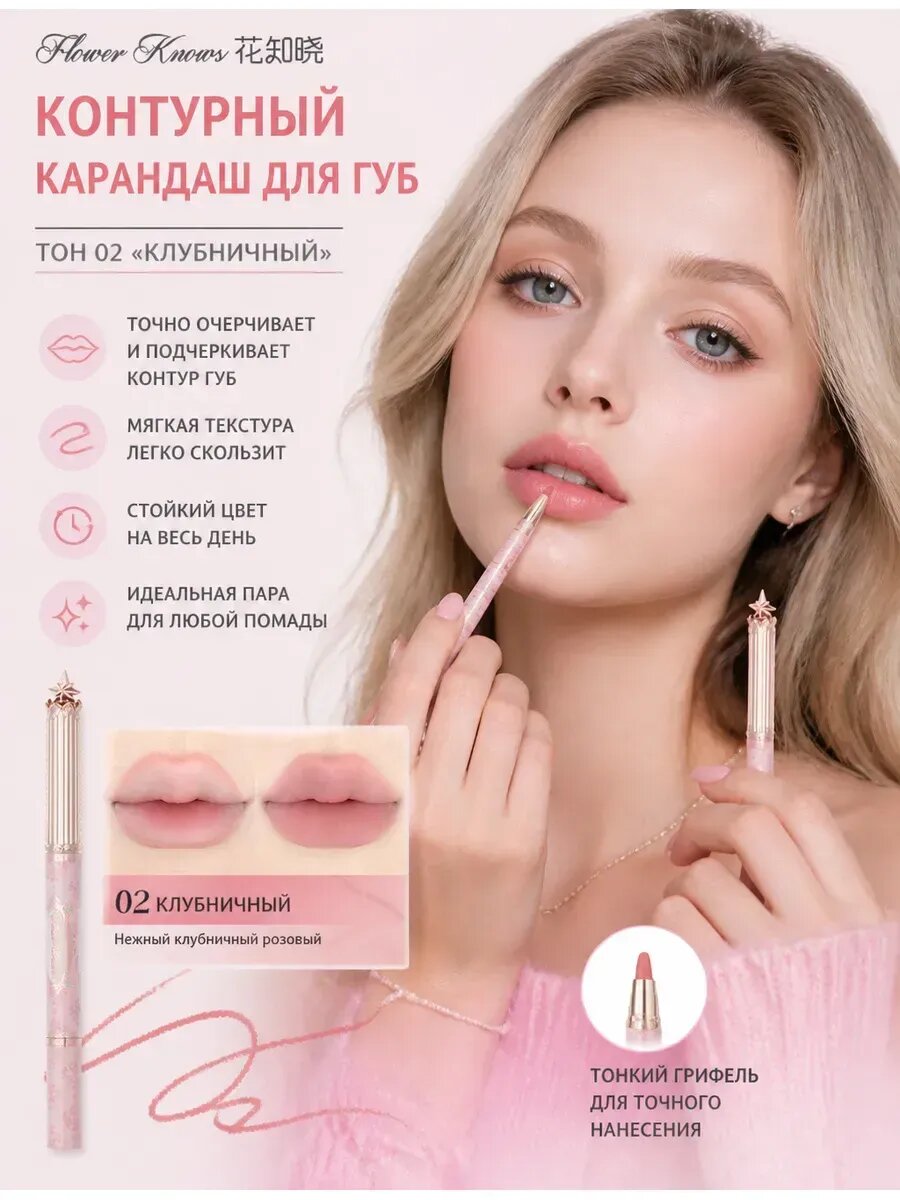 Flower knows Подводка для губ