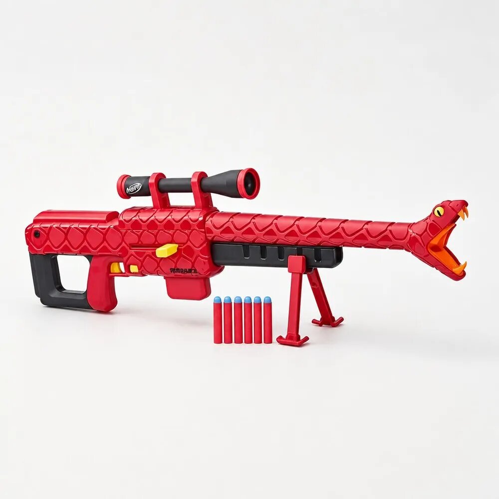 Бластер Nerf Roblox с кодом, 6 дротиков