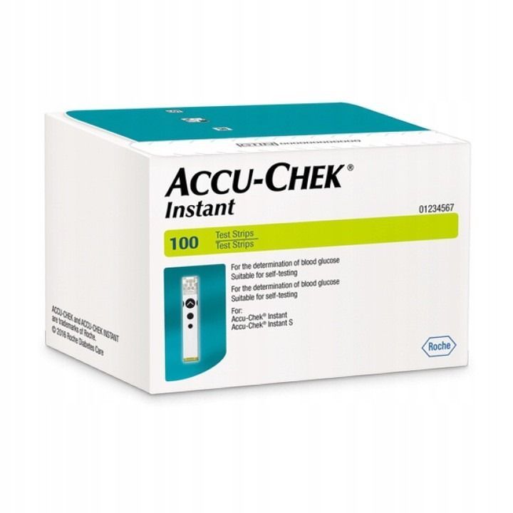 Тест-полоски "Акку-Чек Инстант" (Accu-Chek Instant) - 100 шт.
