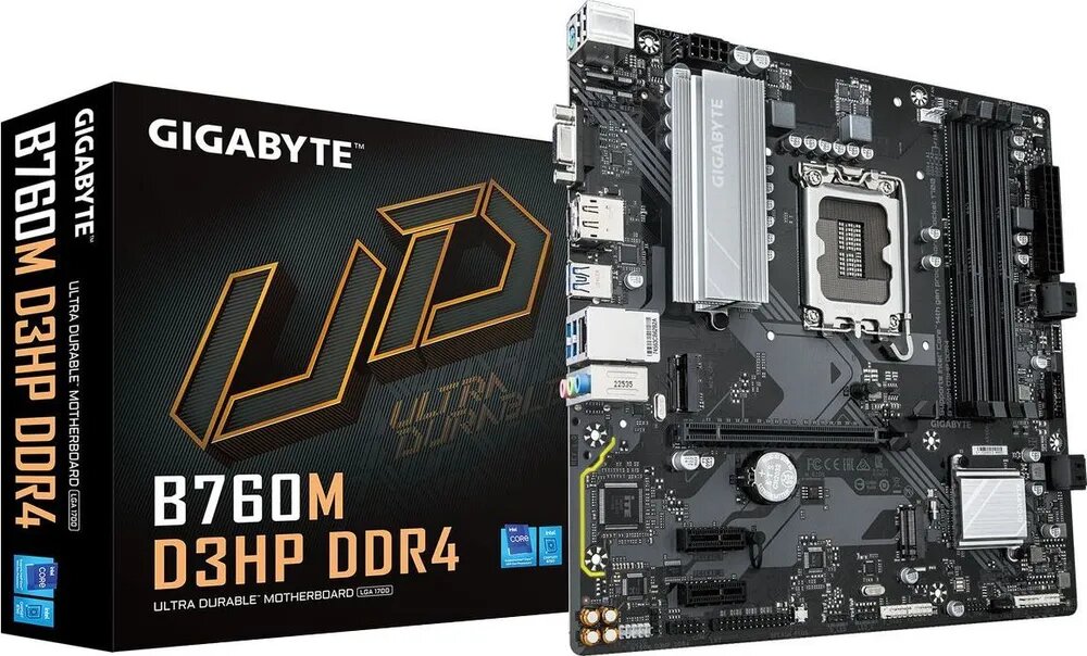 Gigabyte B760M D3HP LGA 1700 DDR4 Материнская плата