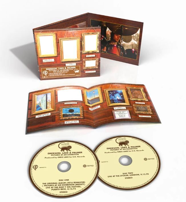 Фирменное издание Emerson Lake & Palmer -Pictures At an Exhibition 2-CD Deluxe Edition