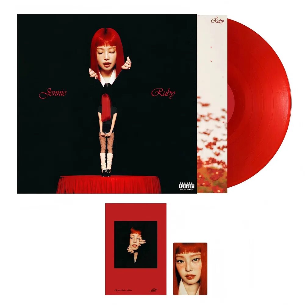 Пластинка виниловая Jennie - Ruby, LP, Album, Limited Edition, Translucent Ruby Red, Columbia Records, 198029262612, Великобритания, 2025