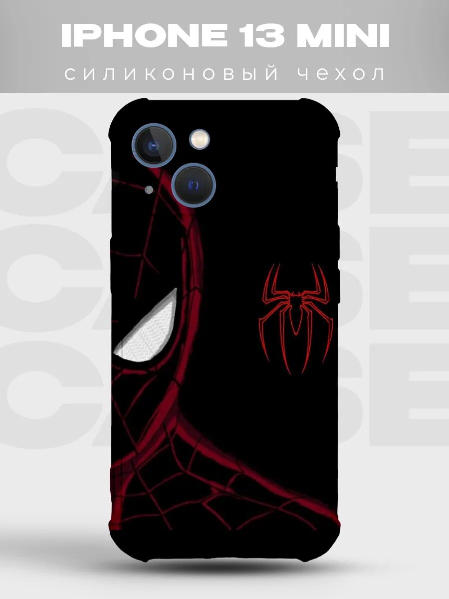 Чехол на iPhone 13 Mini Человек-паук spider man человек паук
