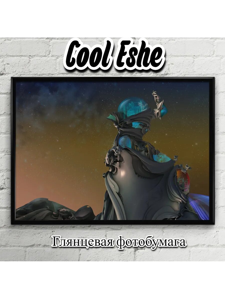 Плакат "Игра для ПК, Warframe" А4