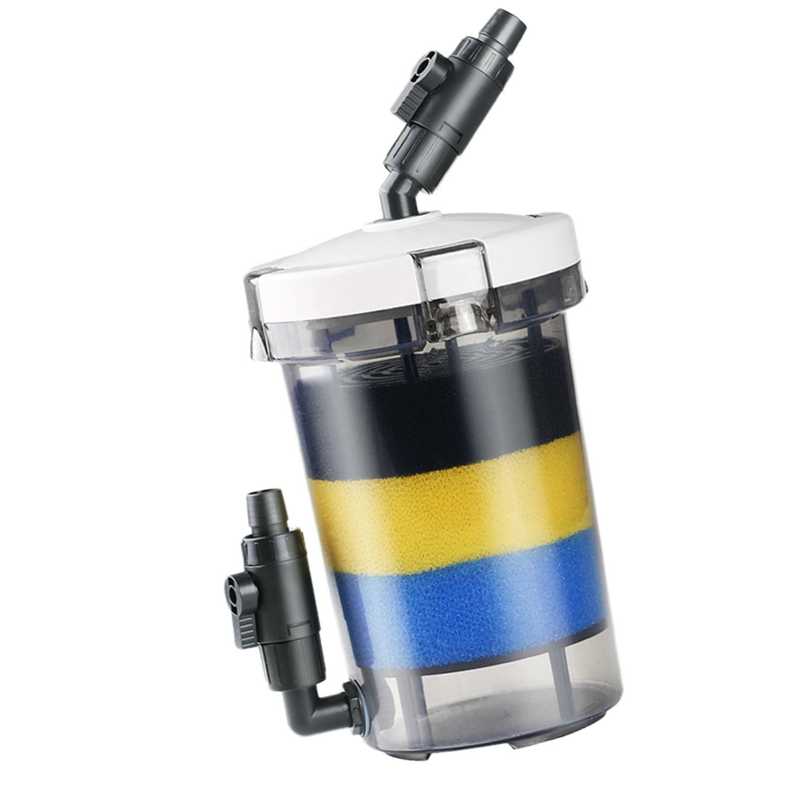 Аквариумный фильтр Power Filter, бесшумный внутренний многоцелевой фильтр для установки в аквариум, размеры: 21,5x36,5x19,5 см.