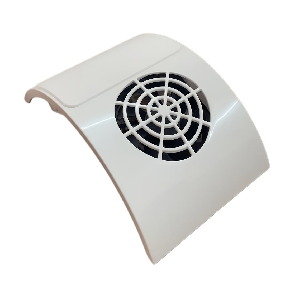 Электрический сборщик пыли для ногтей с USB-зарядкой, специальный пылесос для полировки гелем, 2 сменных мешка, цвет: белый