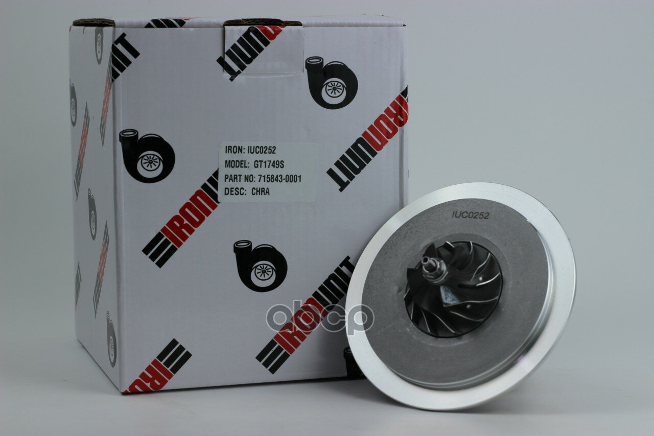 Картридж турбокомпрессора IRONUNIT арт. IUC0252