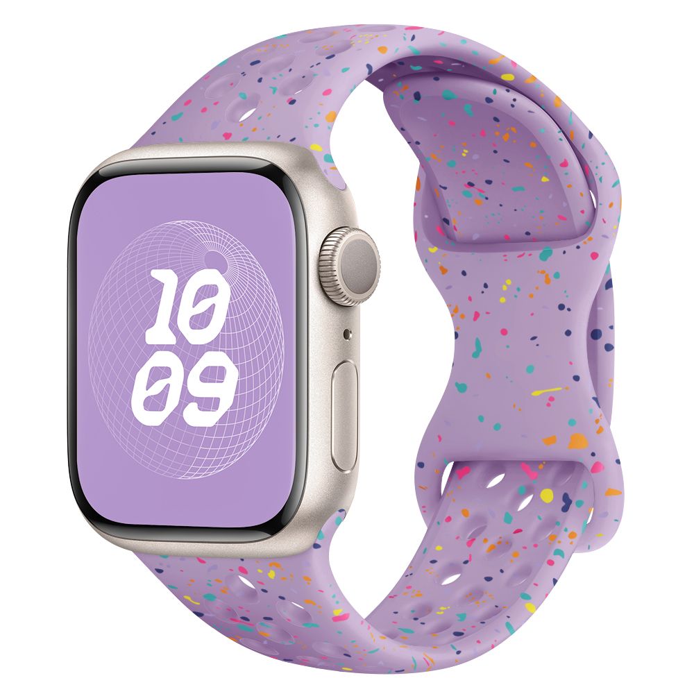 Cиликоновый ремешок для Apple Watch 38/40/41/42(только для Apple Watch 10/11) мм для смарт-часов замена ремешка