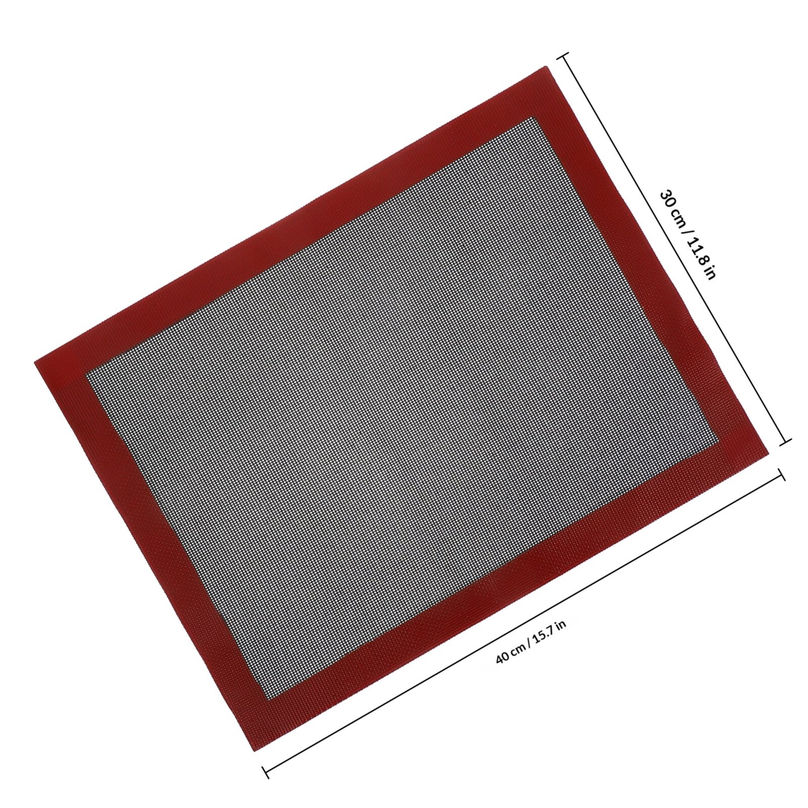 Silicone Baking Mat Для Выпекания Печенья Пиццы И Макаронов 40.00X30.00X0.10Cm