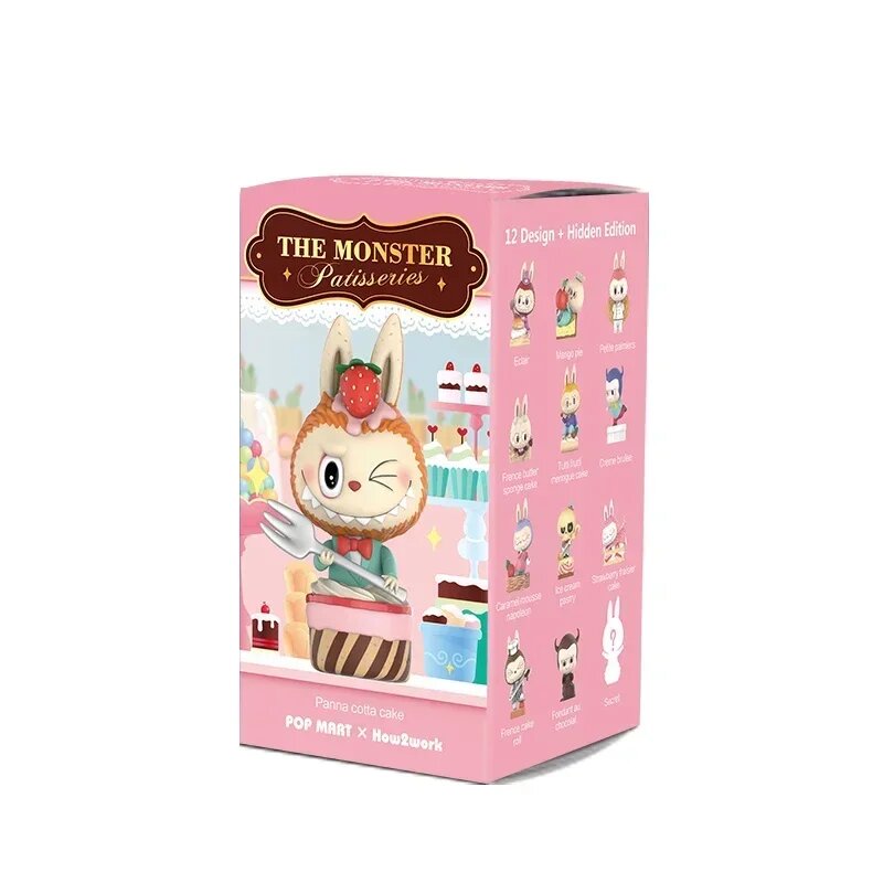 POP MART Labubu Elf Dessert Series Коллекционная фигурка 1 Blind Box