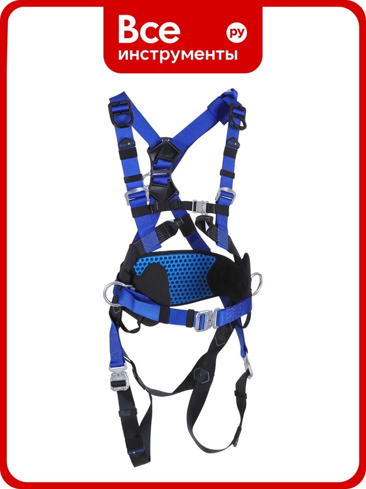 Страховочная привязь с интегрированным поясом для удержания и позиционирования