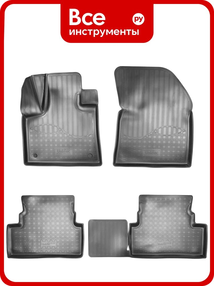 Салонные коврики UNIDEC для Peugeot 3008 3D 2017/Opel Grandland X 3D 2017 NPA11-C64-320
