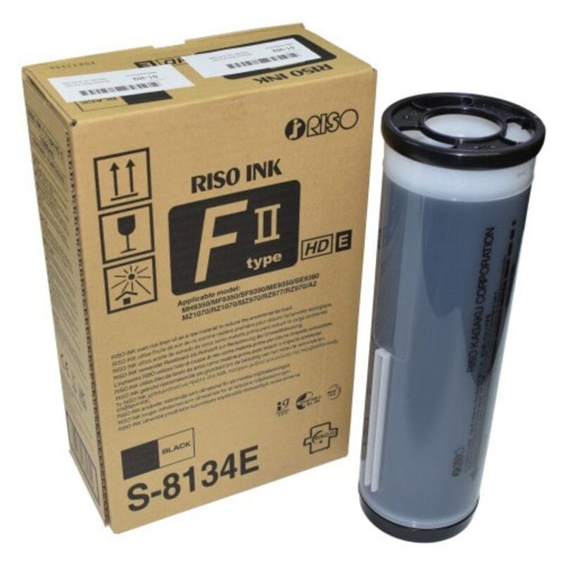 Краска RISO SF/MF/SE/ME Type F/E HD Чёрная (1000мл) (o)