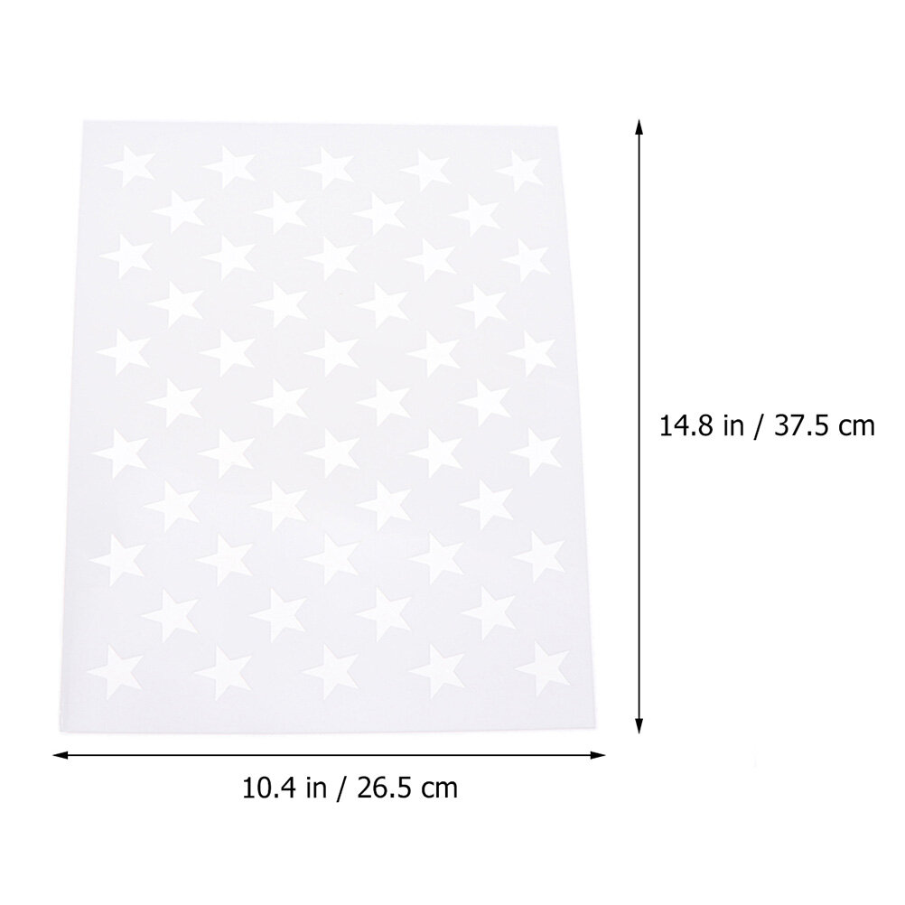 Шаблоны Американский Флаг 5 Штук Для Рисования И Декора Размер 37.50X26.50X0.02Cm