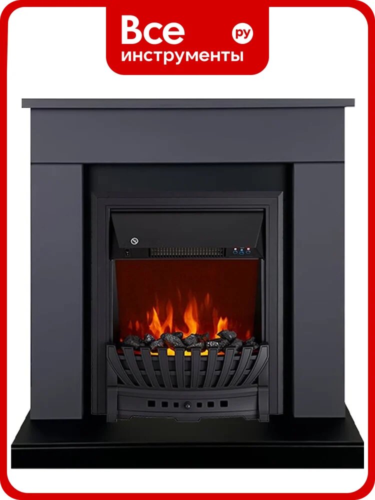 Каминокомплект Royal Flame Bergen std sft (graphite grey) разборный портал и очаг aspen black 64952723