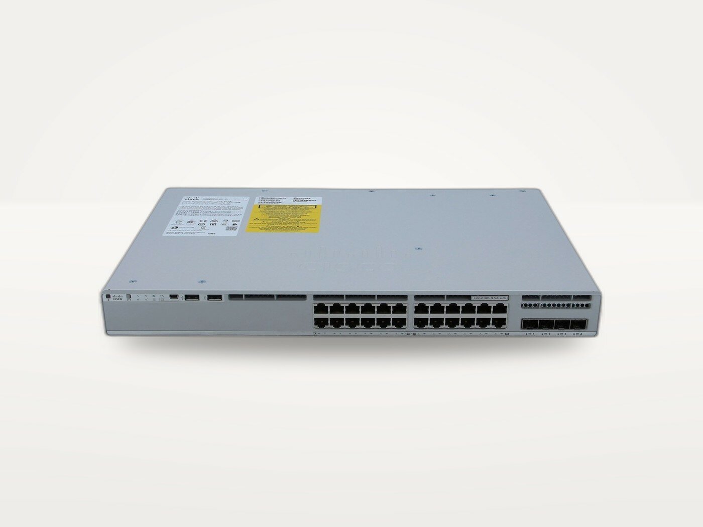 Коммутатор CISCO C9200L-24T-4G-A Catalyst 9200L 24GE Data 4x1G uplink Switch, Network Advantage