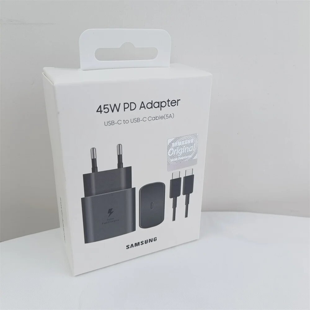 Samsung 45W PD адаптер USB-C, серый, EU