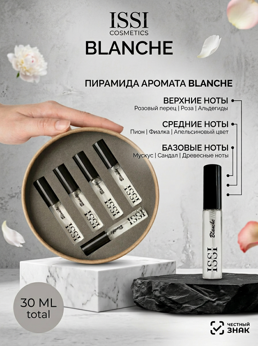 Духи женские по мотивам Байредо, Подарочный набор духов ISSI Cosmetics 30мл, 5 шт, женский парфюм , мужские духи
