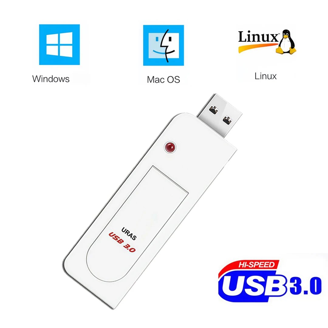 Uras USB 3.0 CF Card Reader — фото 1