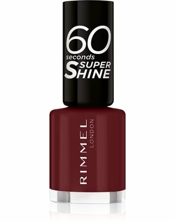 Лак для ногтей Rimmel 60 Seconds Super Shine, оттенок 340 berries and cream, 8 мл