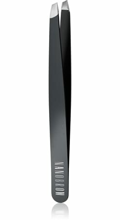 Пинцет Nanobrow Tweezers, косой наконечник, 1 шт
